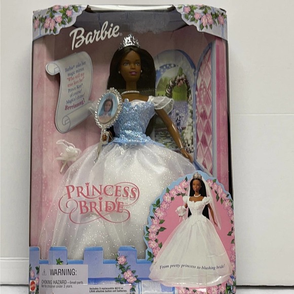 Barbie | Toys | Mattel 200 African American Princess Bride Barbie 28252 ...